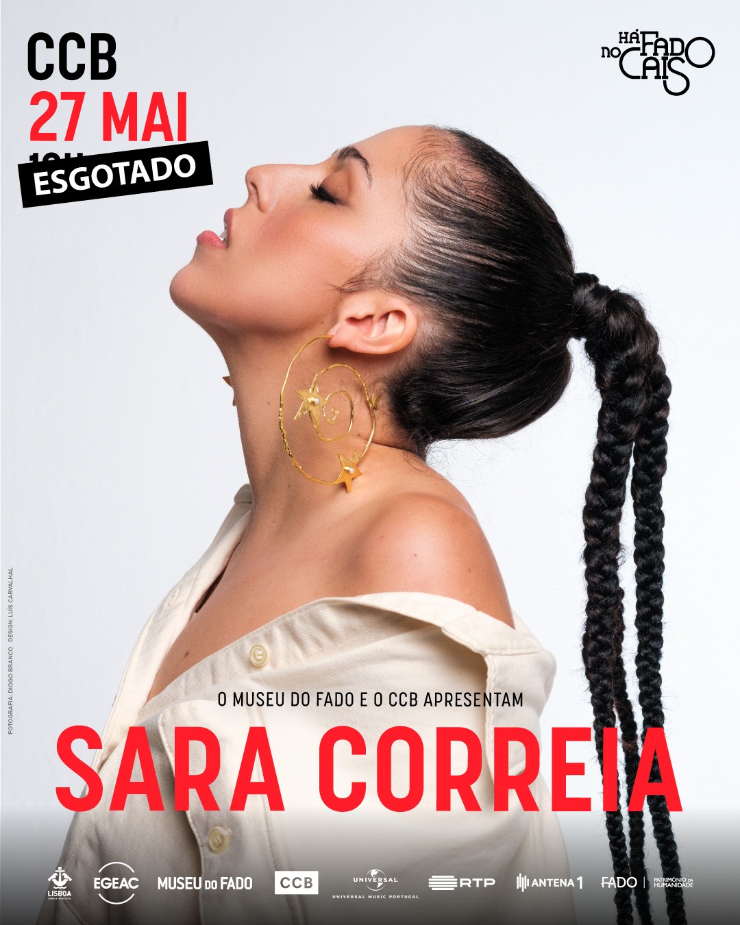 Sara Correia esgota Grande Auditório do CCB e Salas Internacionais ...